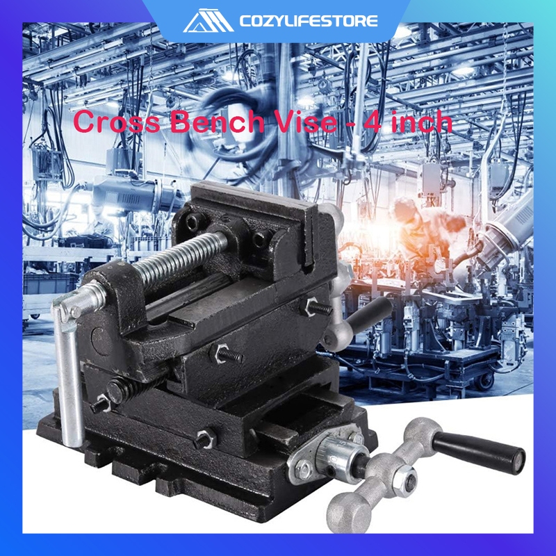4'' Two-Way Movement Bench Drill Operating Platform Flat Tongs ...