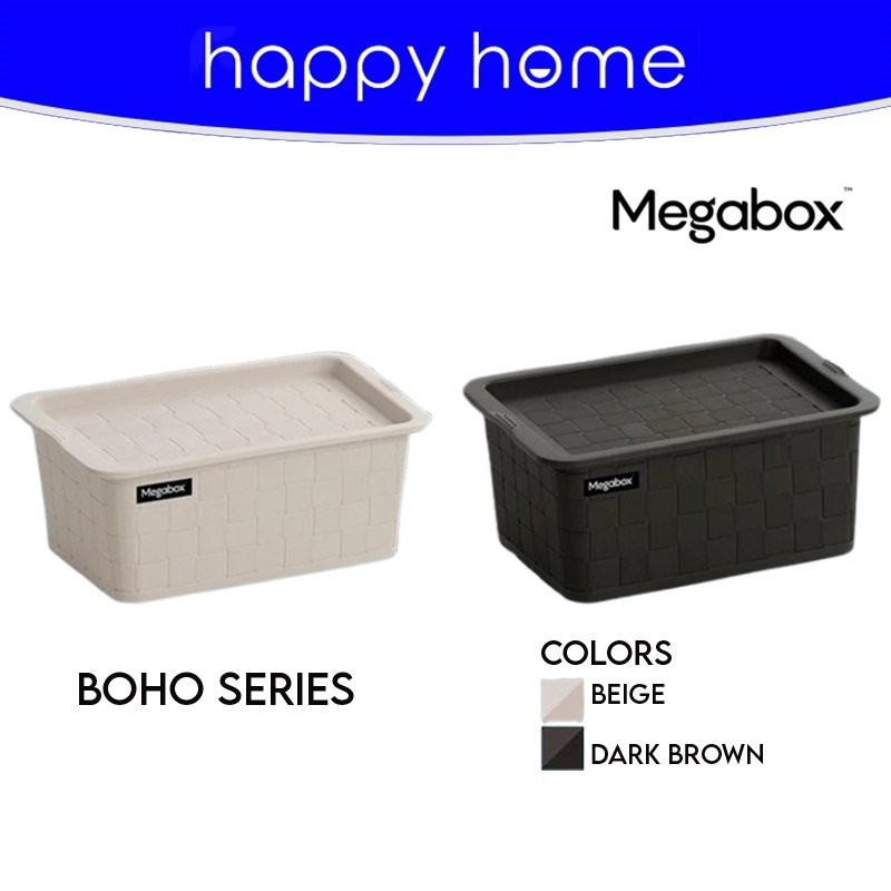 Megabox Boho Series RT Storage Bin | Shopee Philippines
