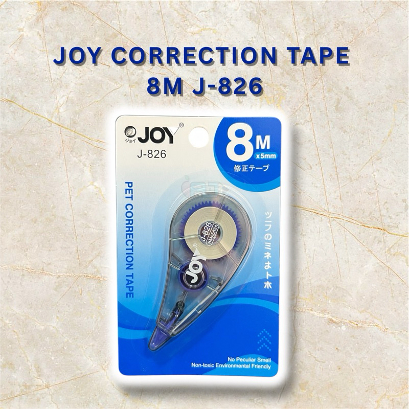 Joy Correction Tape 8 Meters J-826 | Shopee Philippines