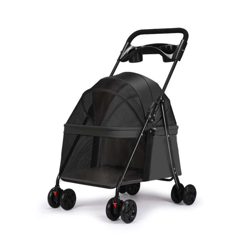 Small size pet stroller foldable pet stroller | Shopee Philippines