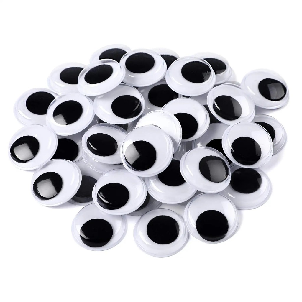10pcs Wiggle Googly Eyes 16mm (moving Eyes) with Self Adhesive for ...