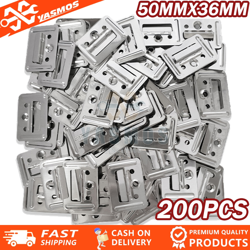 200pcs Wall Panel Clips Metal Clip Fluted Wall Panel For Wpc Wall And ...