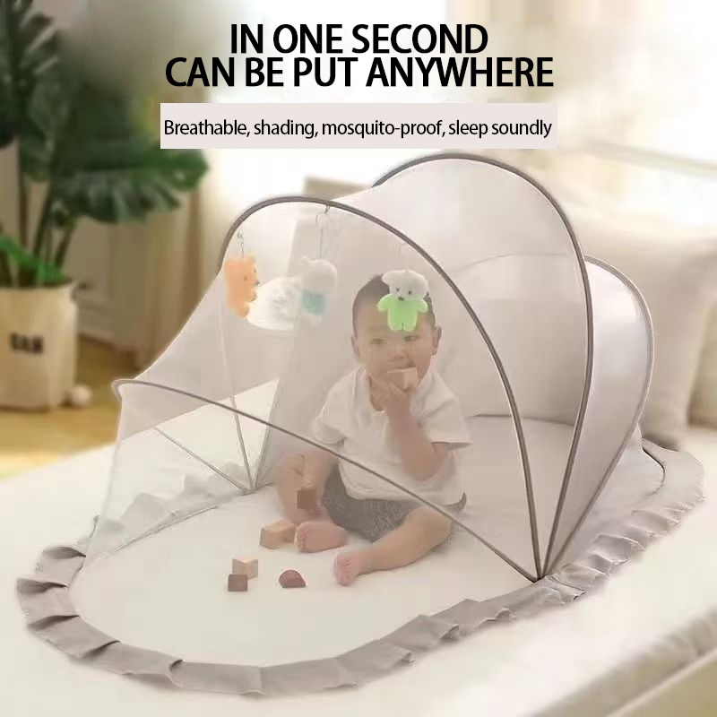 Baby Mosquito Net For Kids Folding 0-6 Years Kids kulambo For Baby Anti ...