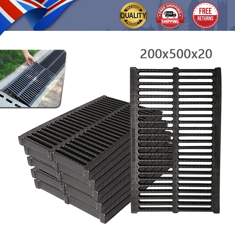Heavy Duty Resin Gutter Cover Durable Anti Clog Design For Outdoor ...