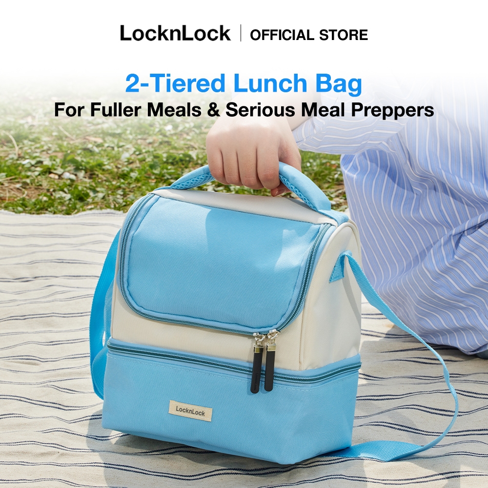LocknLock 2-Tiered Lunch Bag (2025 Edition) | Shopee Philippines