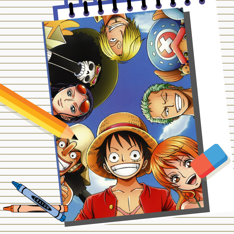 One Piece Notebooks Writing and Composition A5 size | Shopee Philippines