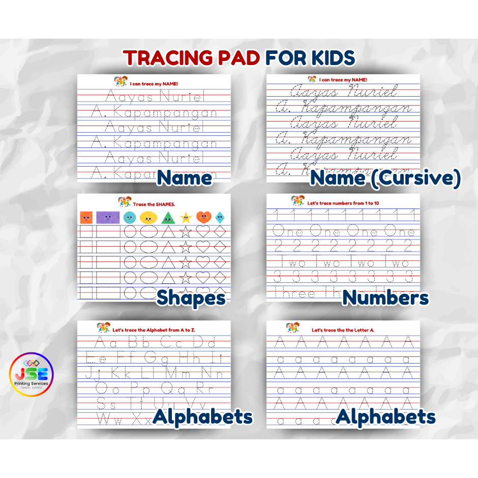 TRACING PADS FOR KIDS DOTTED LINES - BEGINNERS | Shopee Philippines