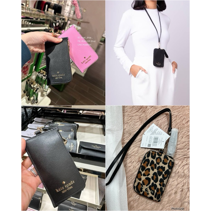 ORIG & IMPORTED KS Chelsea Madison Ava Card Case Lanyard Wallet in ...