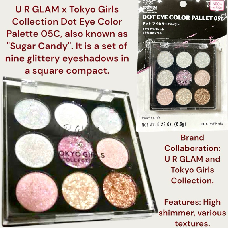 UR GLAM x Tokyo Girls Collection Dot Eye Color Palette | Shopee Philippines