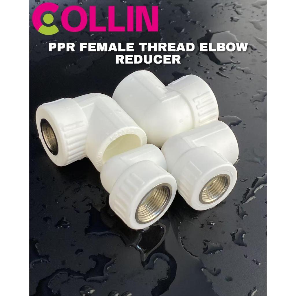 PPR FEMALE THREAD ELBOW REDUCER 1/2"x3/4"/3/4"x1/2"/1"x1/2"/1"x3/4" PPR ...