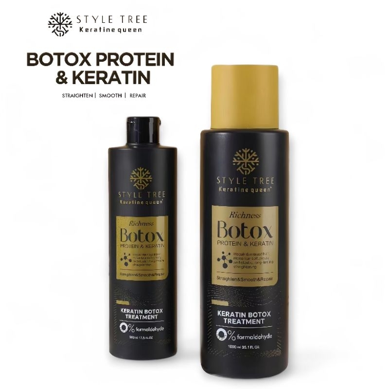 KERATINE QUEEN STYLE TREE BOTOX PROTEIN & KERATIN O% FORMALDEHYDE ...