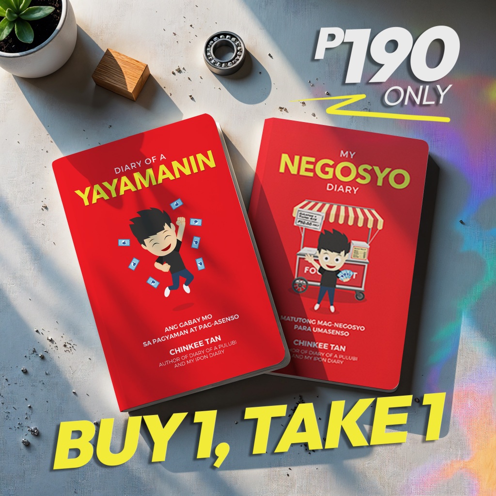 Yayamanin Book + Diary of Negosyo by Chinkee Tan – Business & Wealth Mindset Bundle | Shopee ...