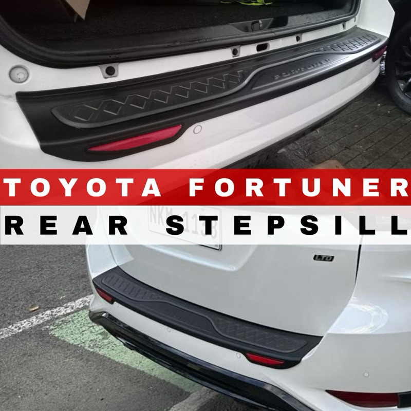 TOYOTA FORTUNER Rear Stepsill 2016 - 2025 (Thailand Made) | Shopee ...