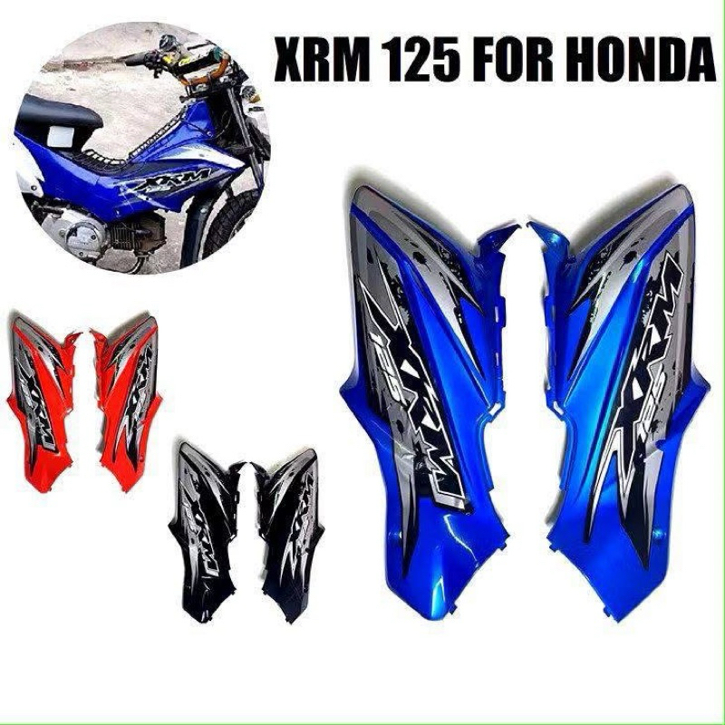 OEM Wings Cover Xrm125 old Xrm125 trinity (Black/Red/Blue) | Shopee ...