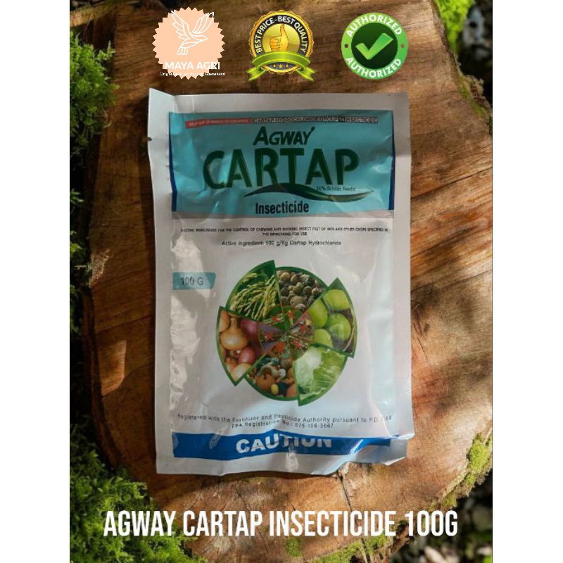 AGWAY CARTAP 50% Soluble Water Insecticide 100 Grams | Shopee Philippines