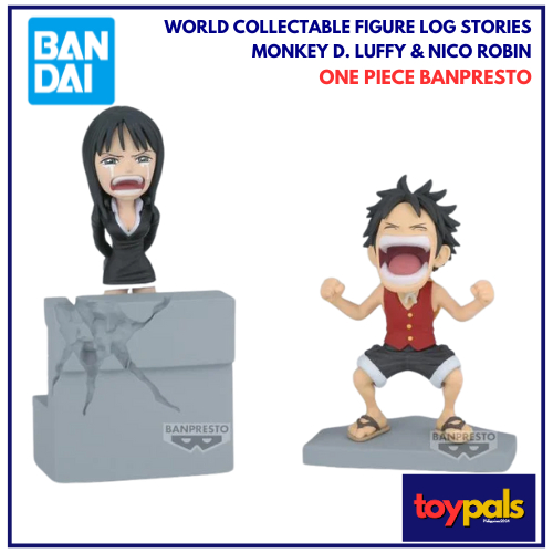 Banpresto One Piece World Collectable Figure Log Stories Monkey D ...