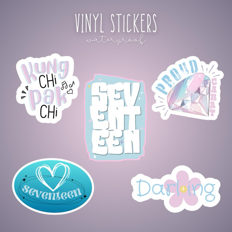 Seventeen-Inspired Sticker Pack ~ 10 stickers | Shopee Philippines