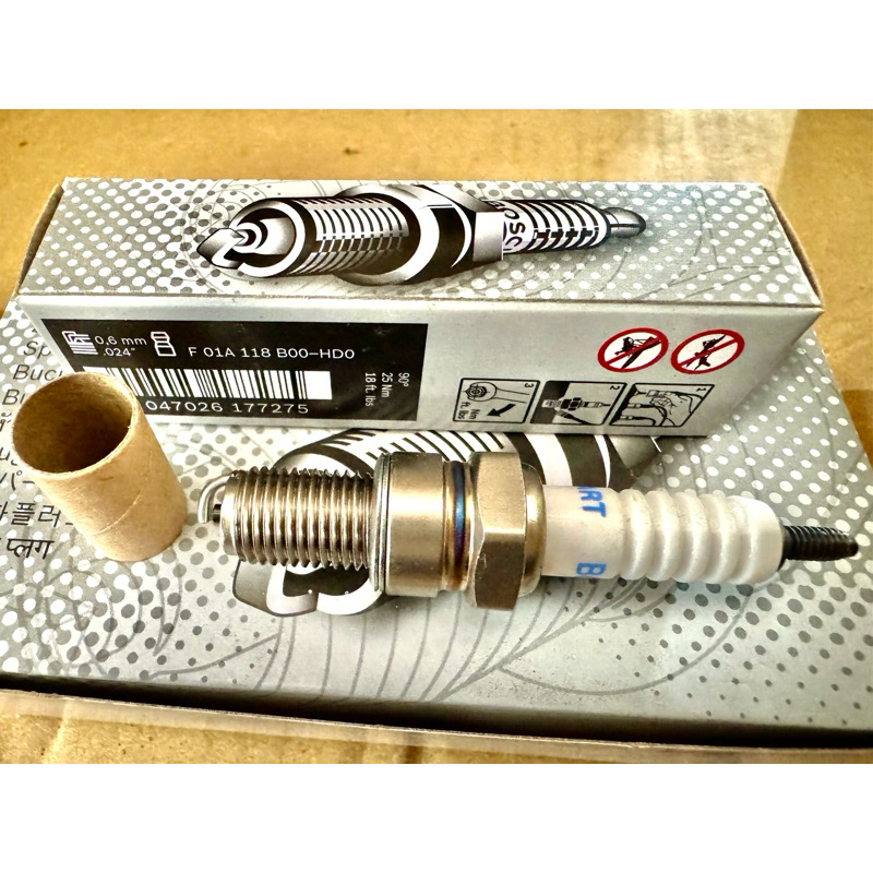 BOSCH spark plug orig! for wave, xrm, mio, TMX155/125, Rusi, RS100 ...