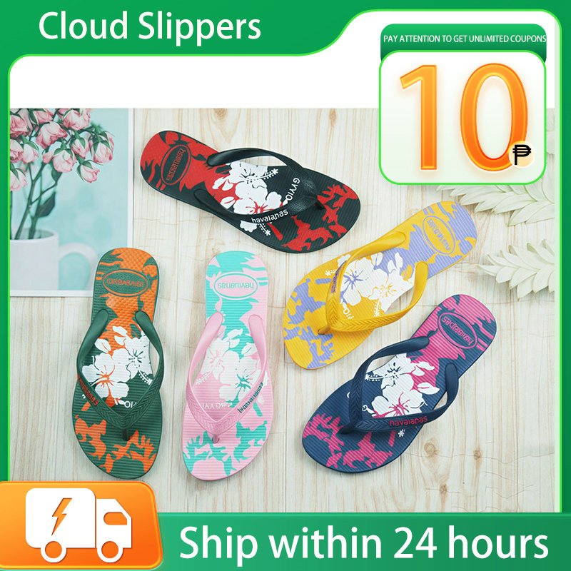 Women's Flip Flops Sports Slippers Soft Sole Couple Beach Slippers ...