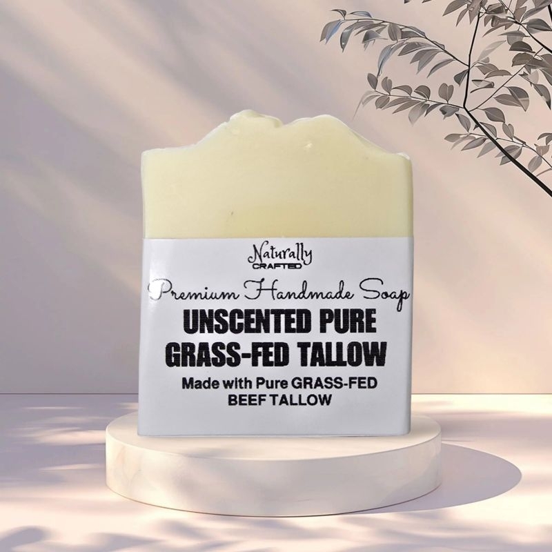 BEEF TALLOW HANDMADE SOAP FOR SENSITIVE SKIN SK TVN | Shopee Philippines