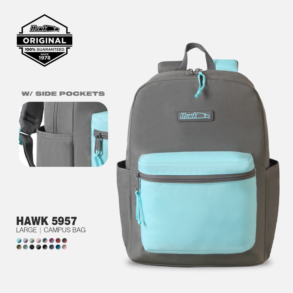 Hawk 5957 Backpack with Side Pocket | Shopee Philippines