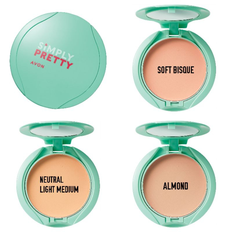 Avon Simply Pretty Smooth & Gow Dual Powder Foundation 10g | Shopee ...