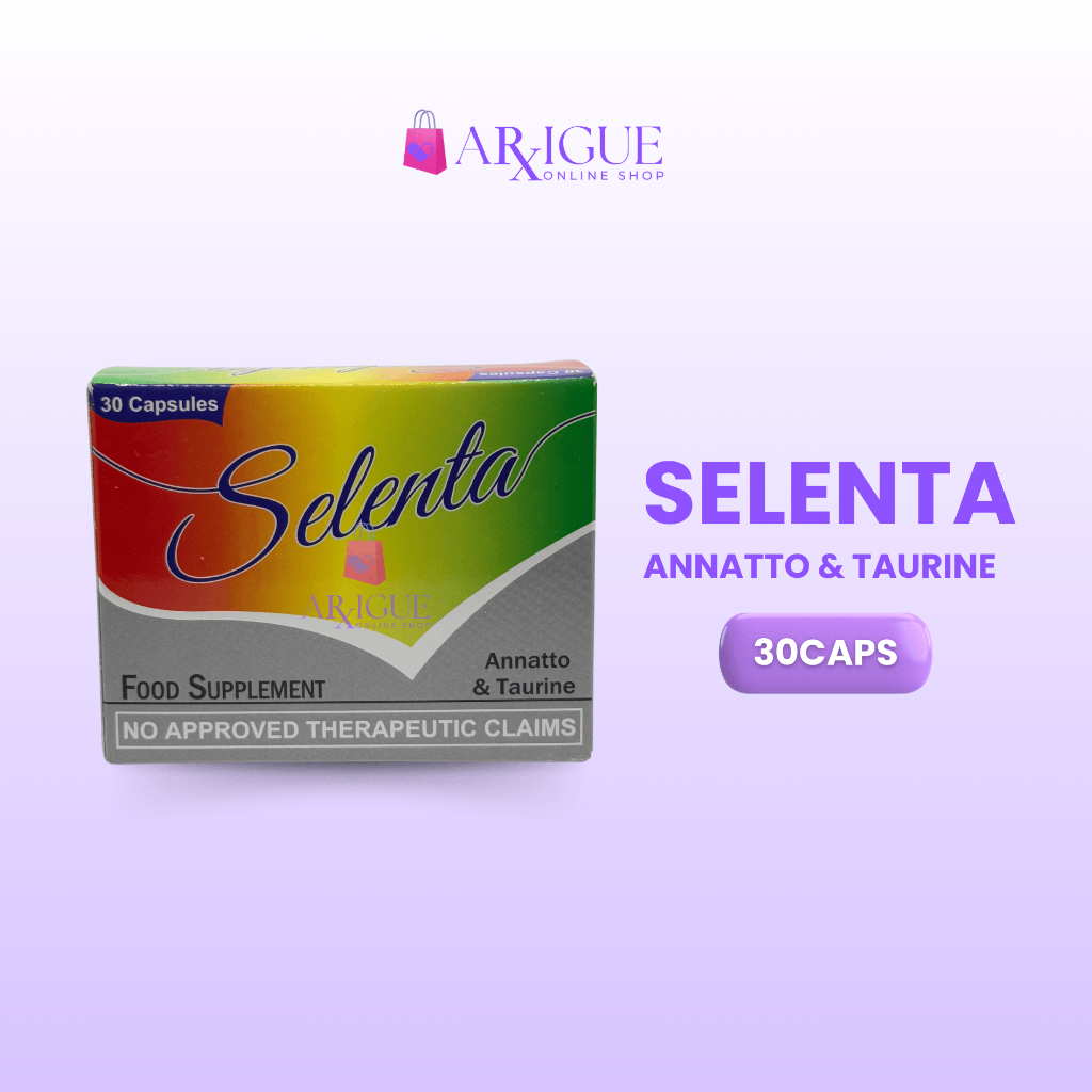 SELENTA CAPSULE 30s ( 400mg Tocotrienols+100mg Taurine) | Shopee ...