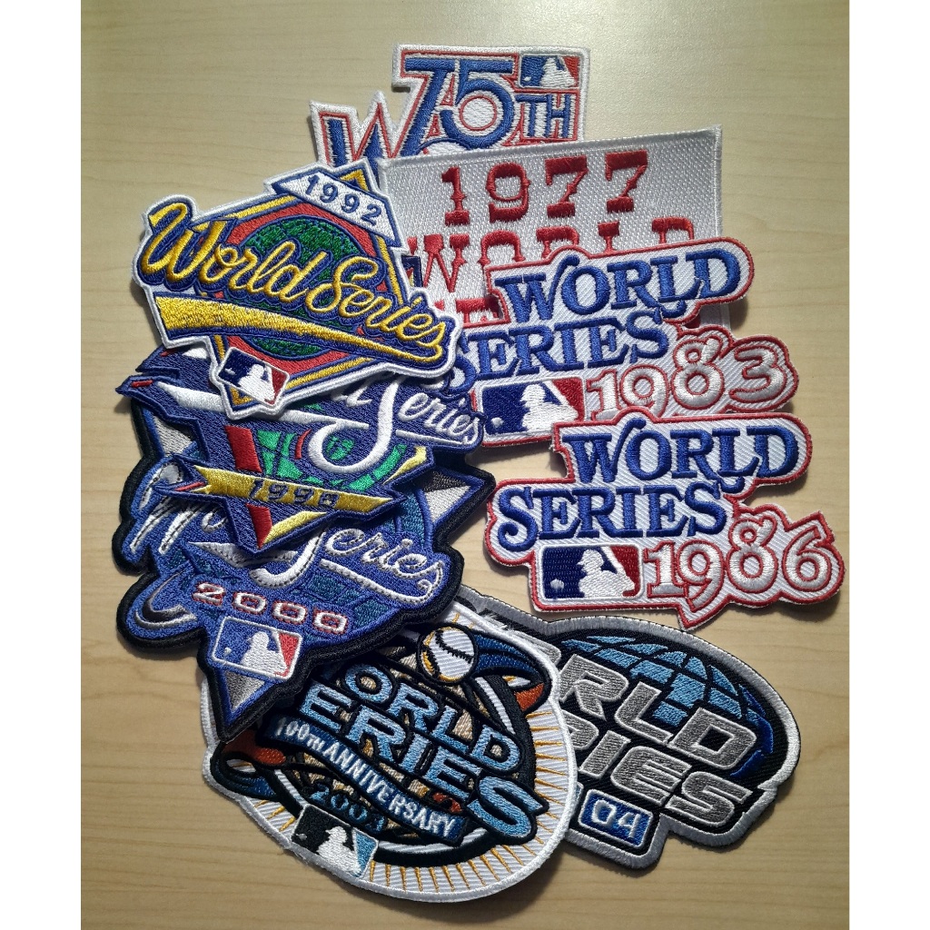 MLB World Series Embroidered Patches For Fans and Enthusiast ...