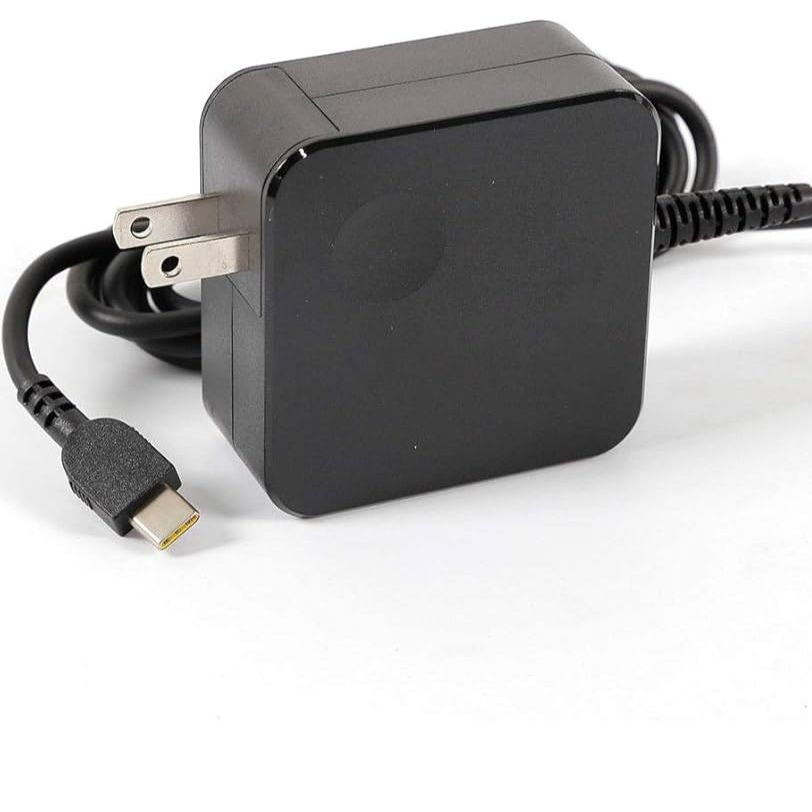 Laptop Charger 20V 3.25A 65W USB C Type C Square for Lenovo Thinkpad ...
