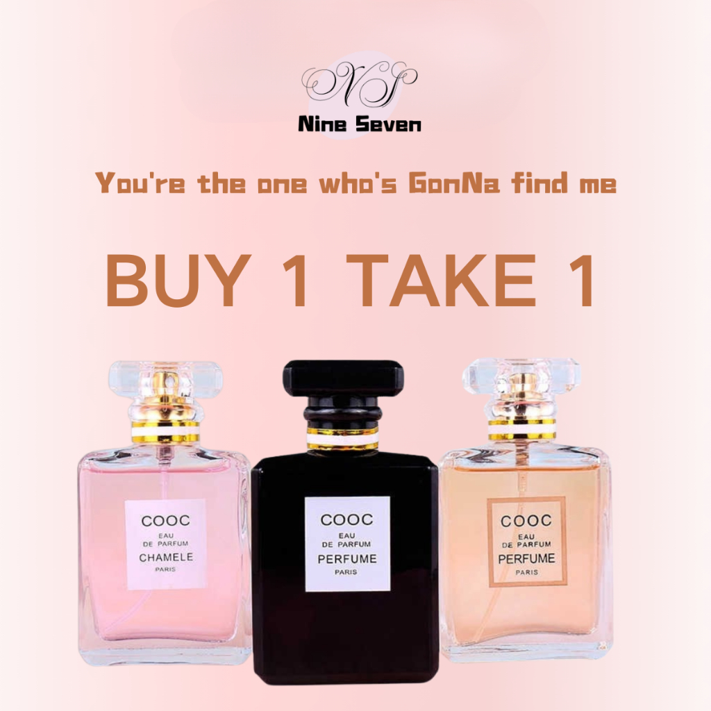 Nine Seven 【BUY 1 TAKE 1] Cooc Perfume Long Lasting Scent Unisex Spray ...