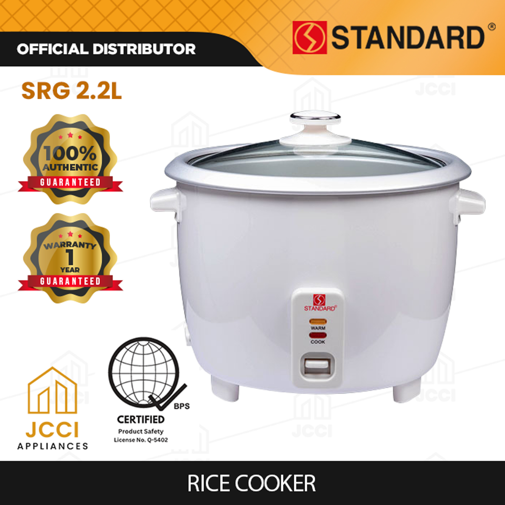 Standard Rice Cooker 2.2L (12 Cups) SRG 2.2L | Shopee Philippines