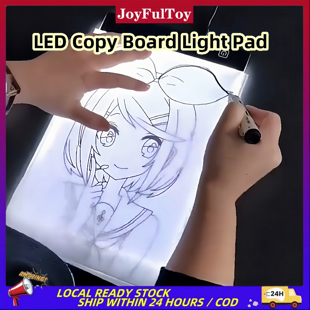 LED Light Pad A3 A4 A5 | Drawing Pad | Copy Board Light Drawing ...