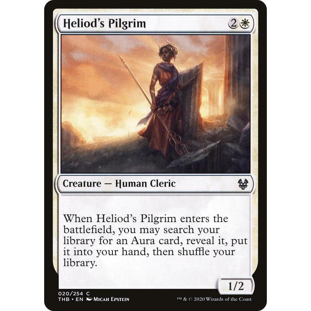 Magic the Gathering - Heliod's Pilgrim - MTG White - THB - NM (_RAS ...