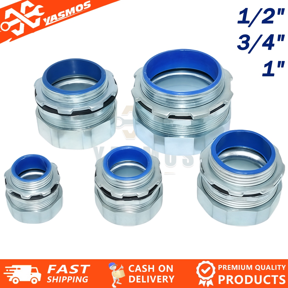(Per Piece) Water Tight Conduit Hub 1/2" 3/4" 1" Liquid Tight Straight ...