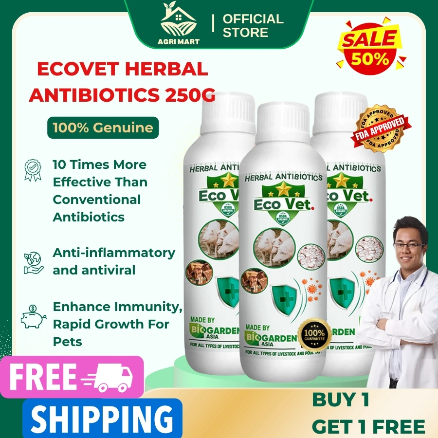 [BEST SELLER] ECOVET 250G - Probiotic Food Supplement Powder, Enhances ...