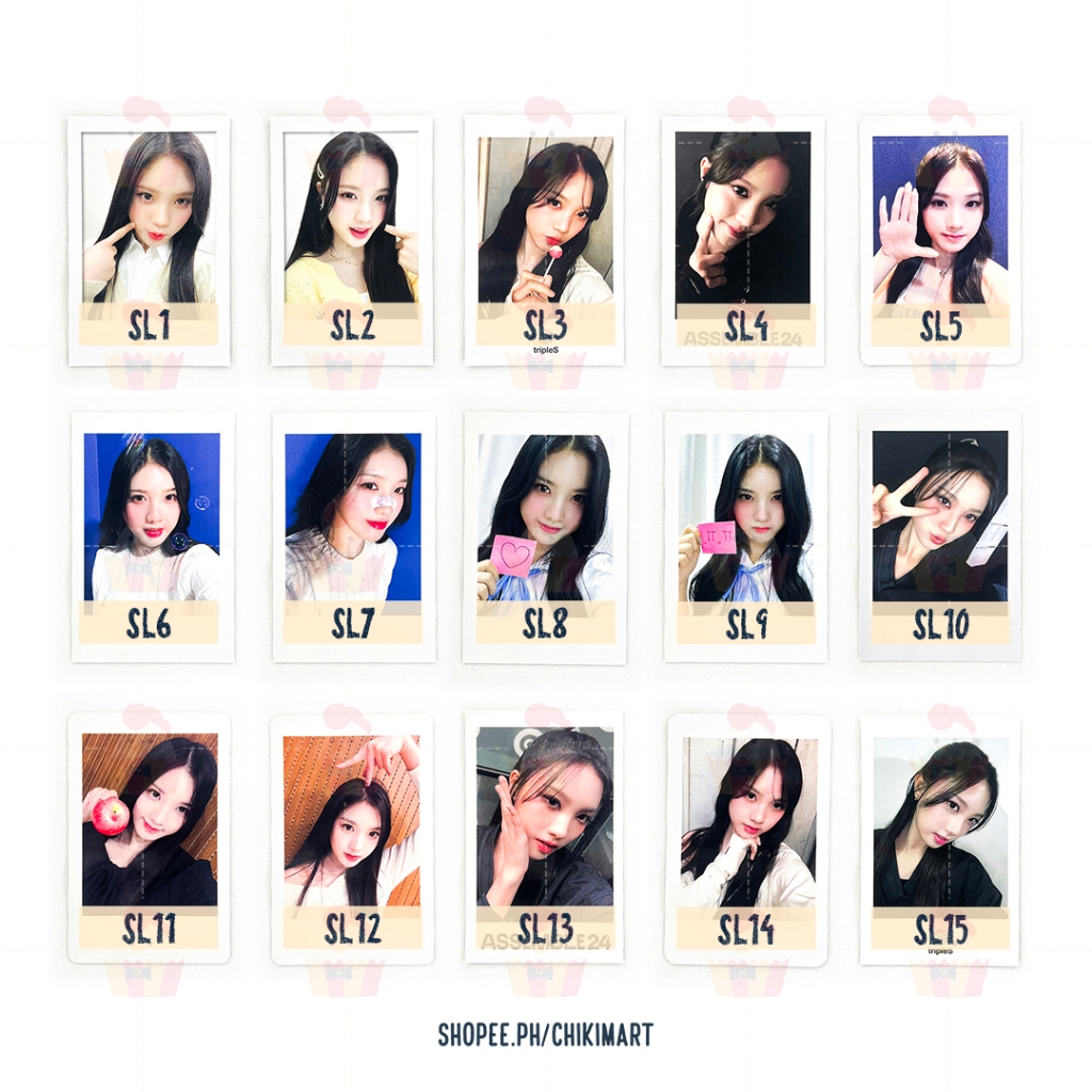 tripleS Sullin Official Pre-Order Benefit Photocard (Assemble24, SG ...