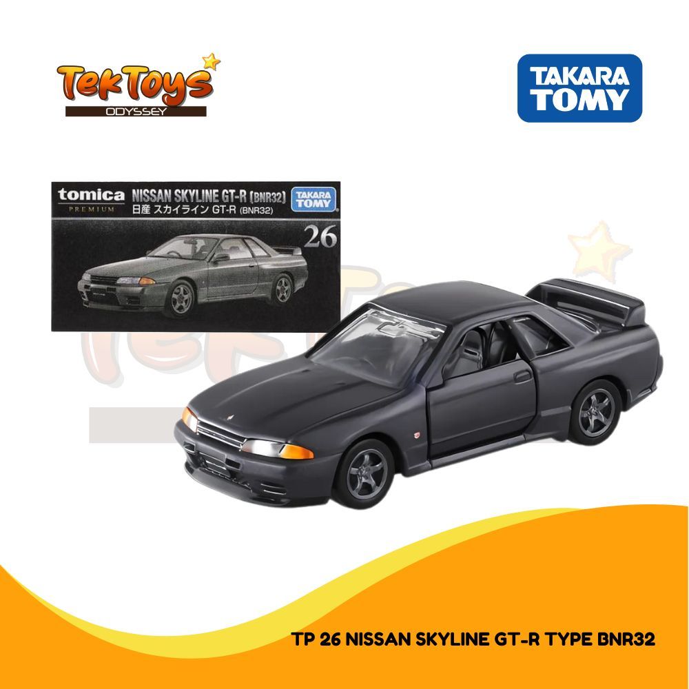 TOMICA PREMIUM - 26 NISSAN SKYLINE GT-R TYPE BNR32 | Shopee Philippines