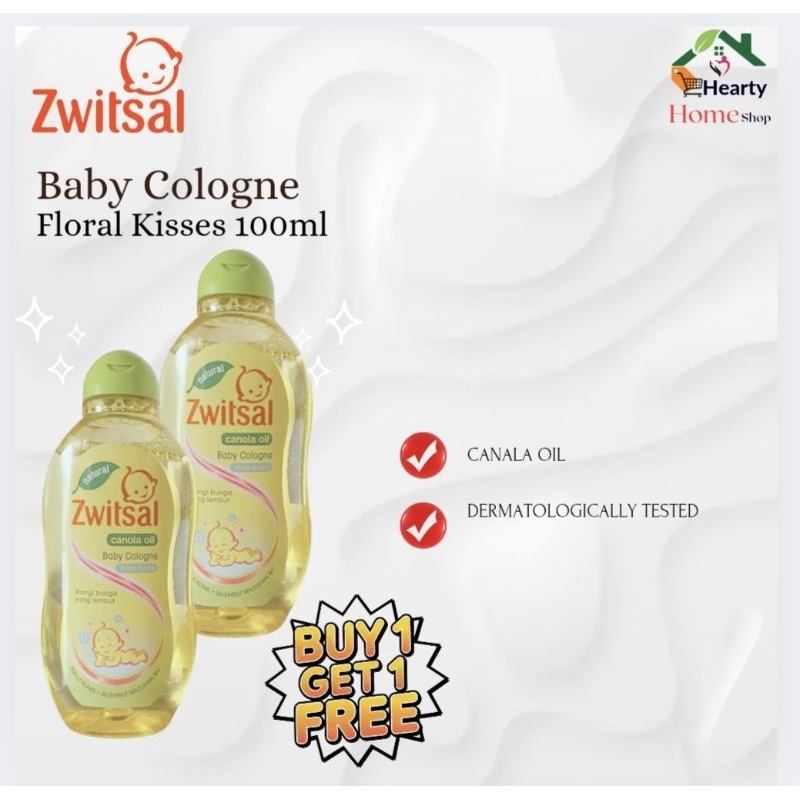 ZWITSAL BABY COLOGNE FLORAL KISSES BUY 1 TAKE 1 | Shopee Philippines
