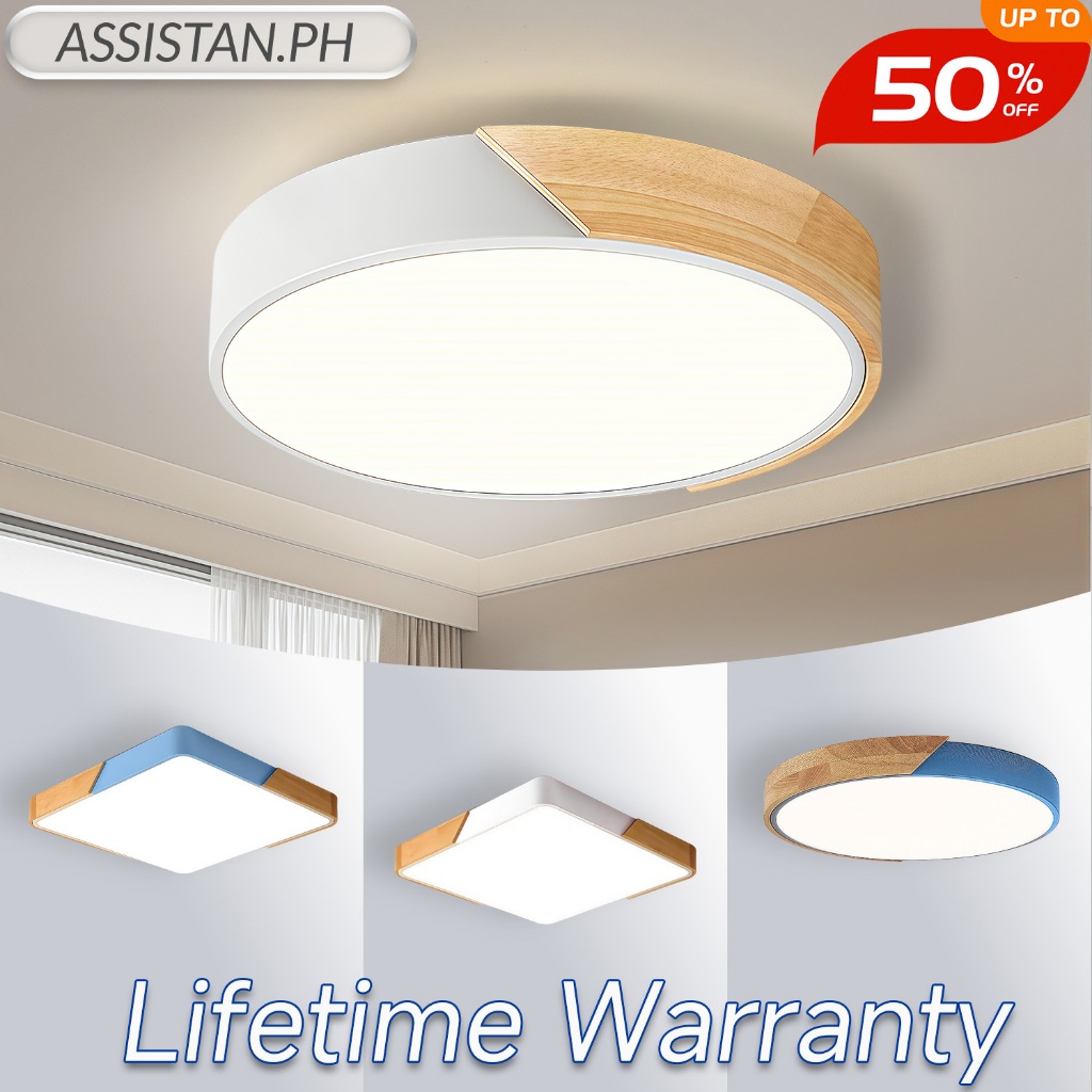 Ceiling Light Modern Design Ceiling Lamp Tri Color Dimming For Living ...