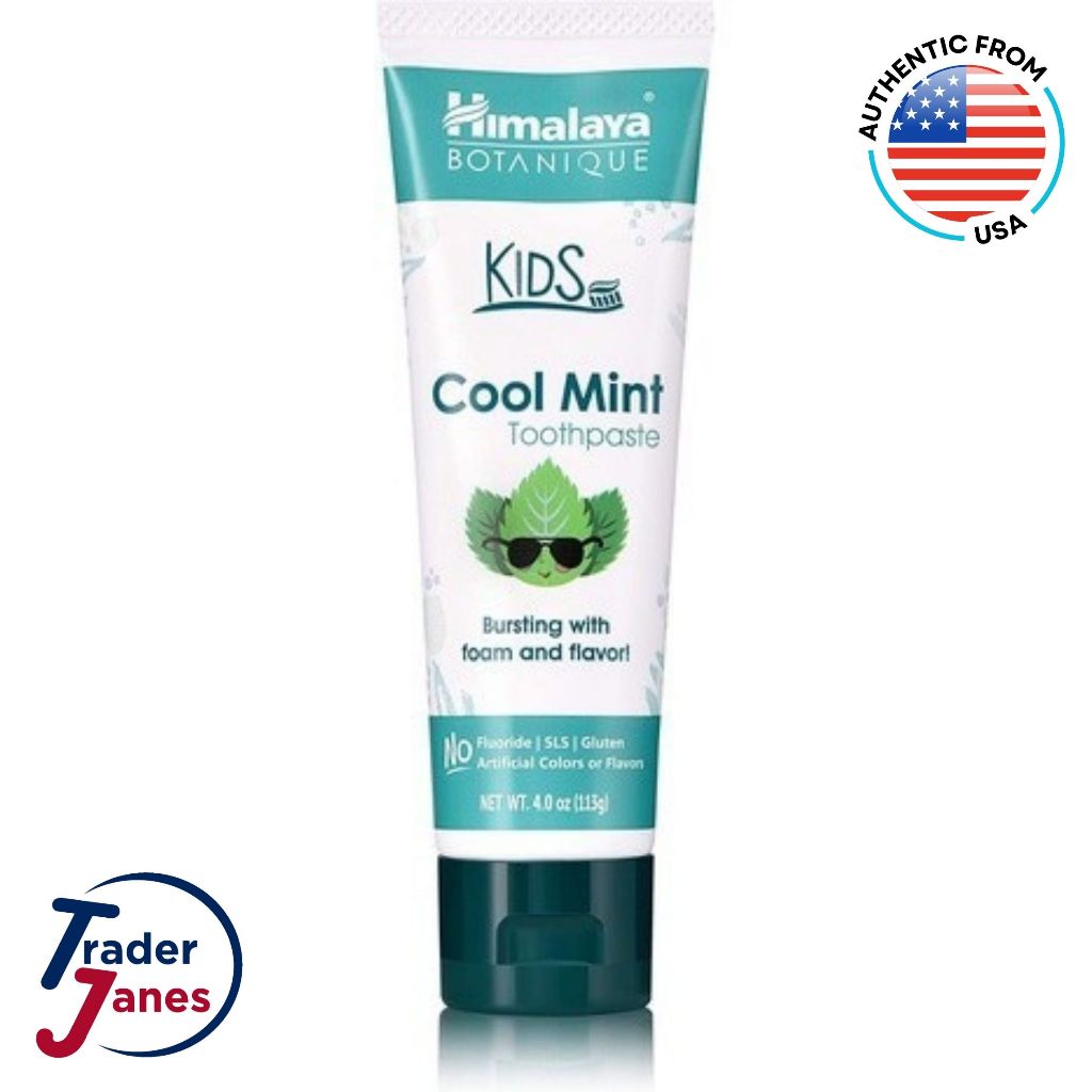 Himalaya Botanique Kids Cool Mint Toothpaste 4 Oz | Shopee Philippines