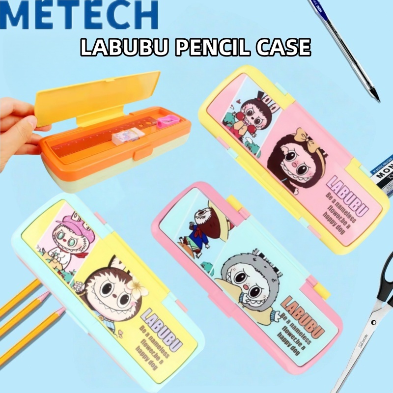 LABUBU Pencil Box Cartoon Pencil Case Pencil Storage Multifunctional ...