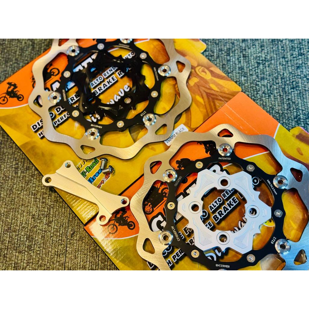GALFER Front Disc Size 260mm + Free With Disc Heart, 4 HOLES (BEAT ...