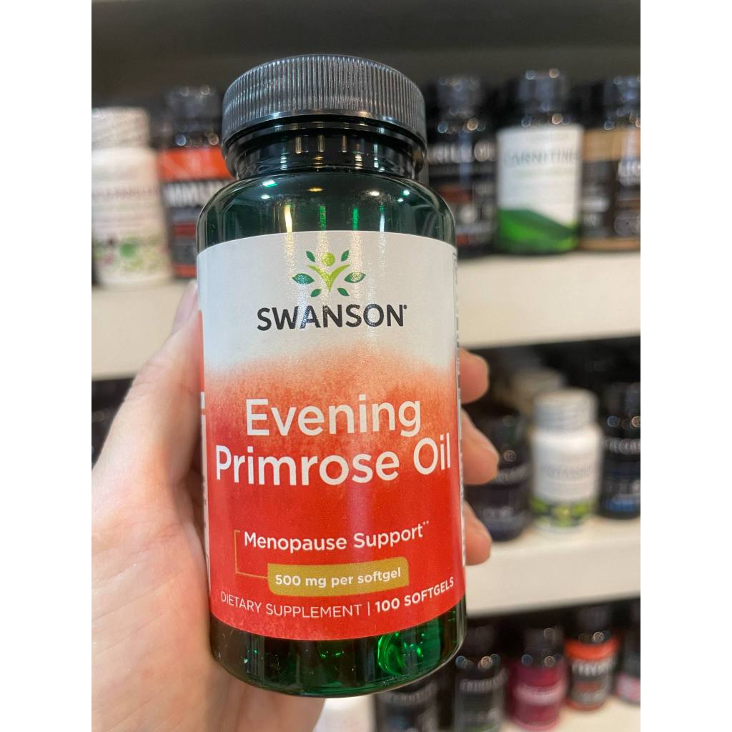 Swanson Evening Primrose Oil Menopause Support 500 mg 100 softgels Exp ...
