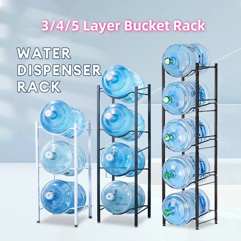 3/4/5 Layer Carbon Steel Kitchen Racks Dispenser Rack Mineral Water ...