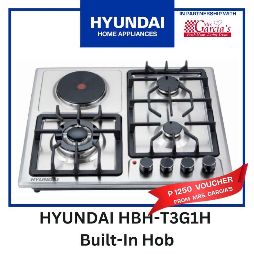 Hyundai HBH-T3G1H Built-In Hob | Shopee Philippines