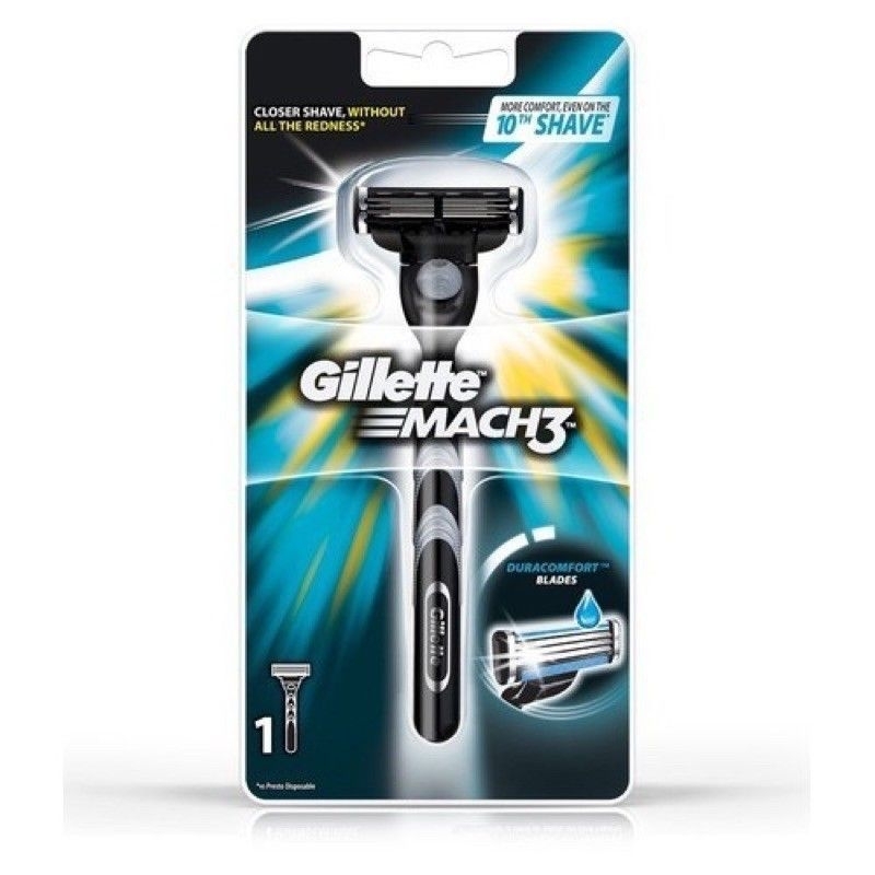 Gillette Mach 3 Razor Shaver | Shopee Philippines