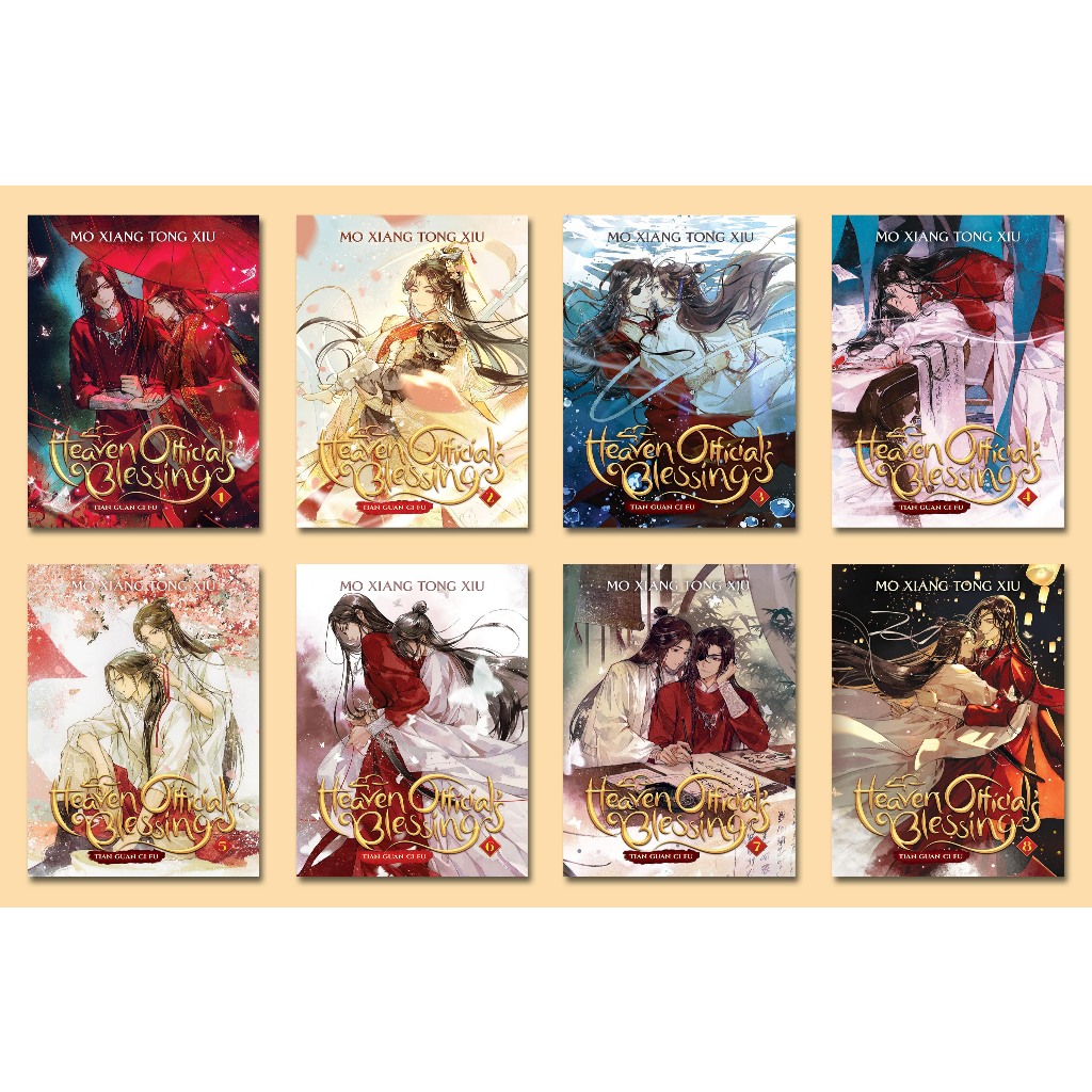 [Brand New] Heaven Official's Blessing: Tian Guan Ci Fu Series 1-8 ...