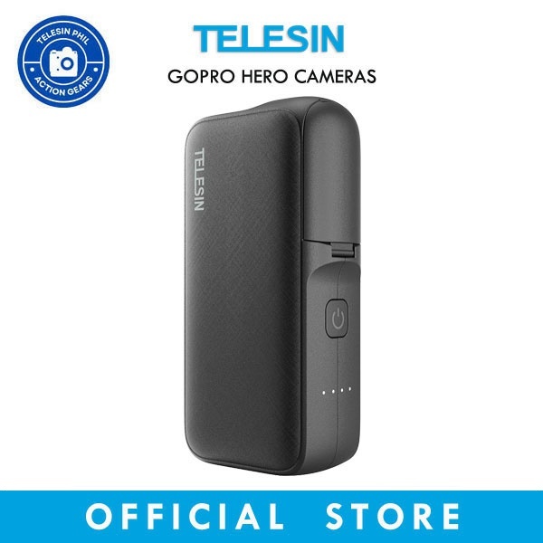 TELESIN Power Bank GoPro Hero 12 11 10 9 8 7 6 5 - Charger Camera ...