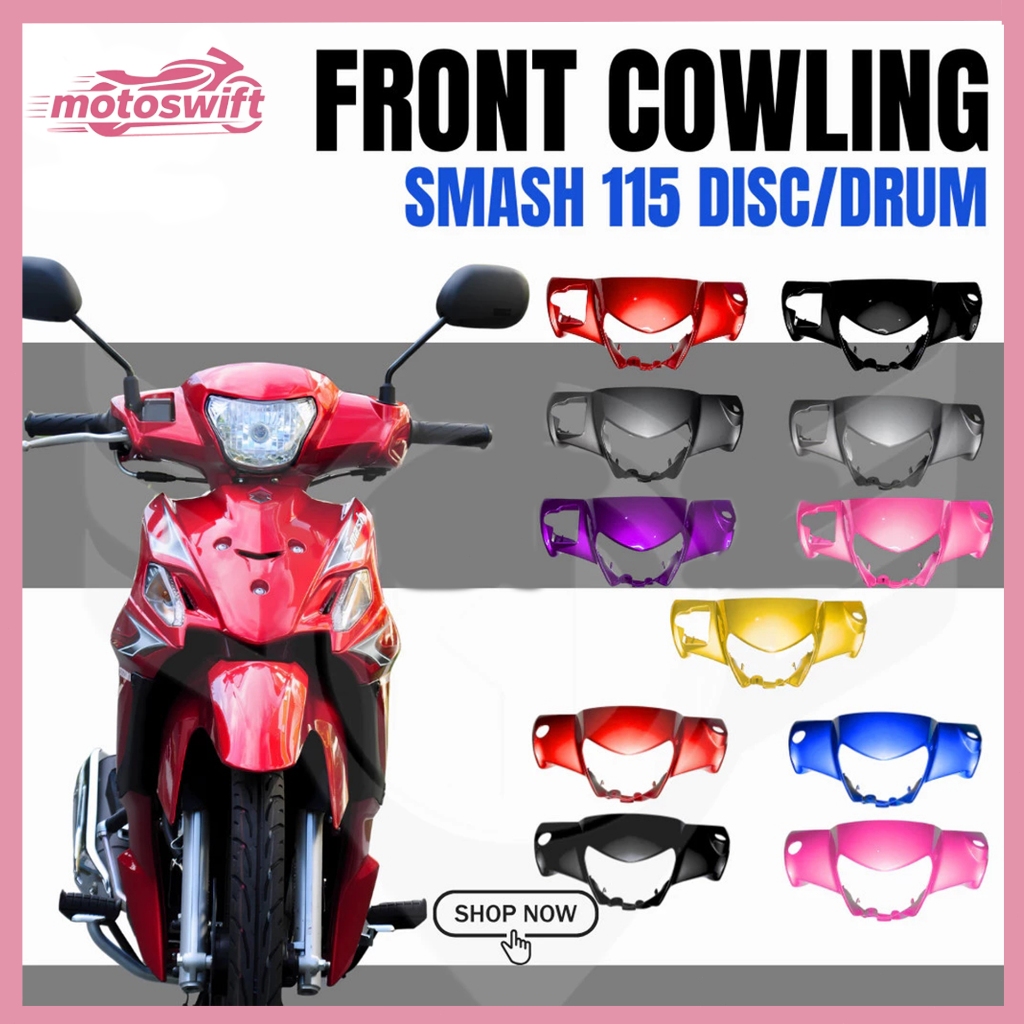 SUZUKI SMASH 115 FRONT COWLING DRUM/DISC | Shopee Philippines