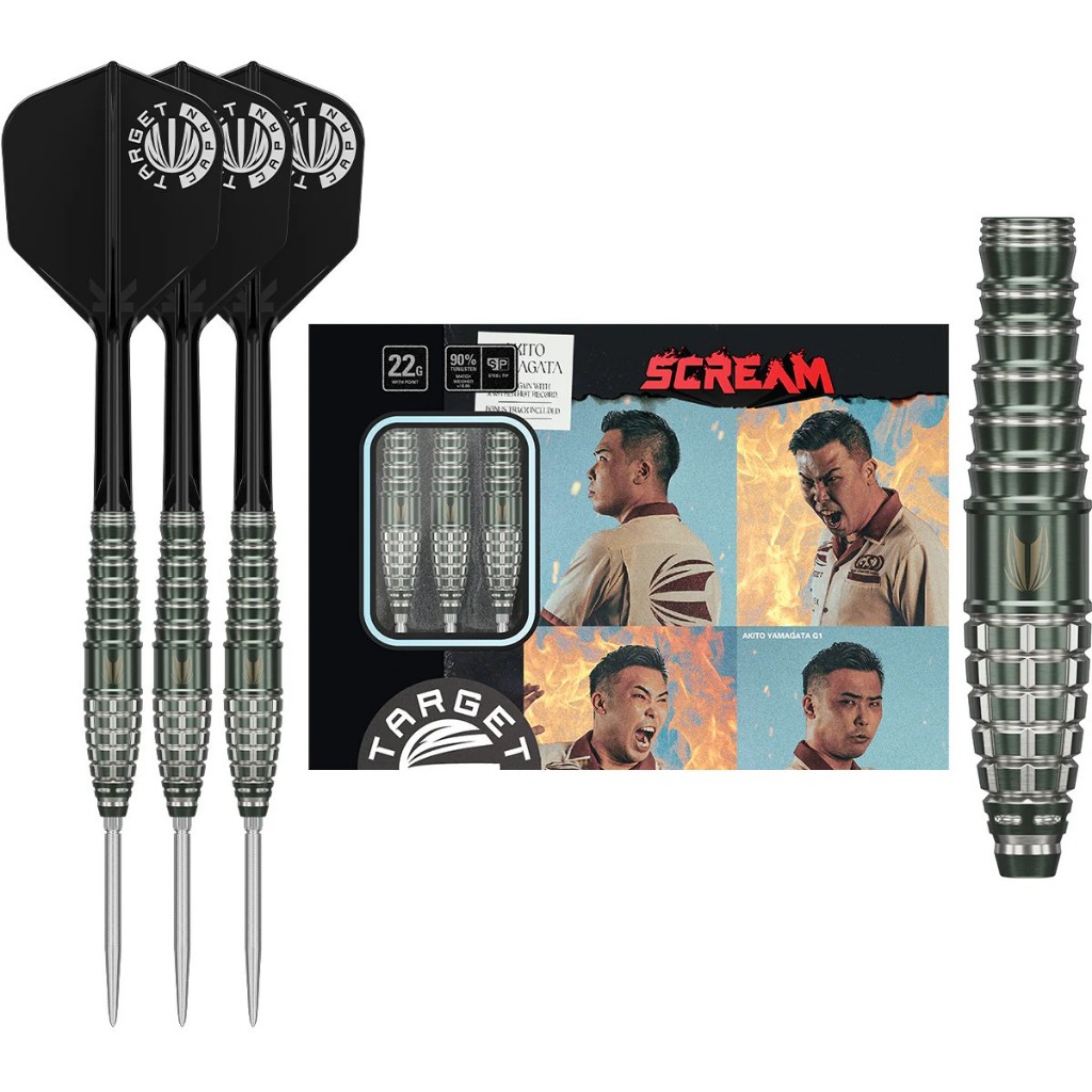 Target Japan Prime Series Scream G1 22g_ 90% Tungsten Swiss Point Darts ...